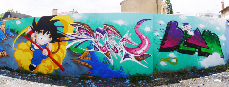 Dragon Ball | Deft One | Artiste Graffiti & Street Art
