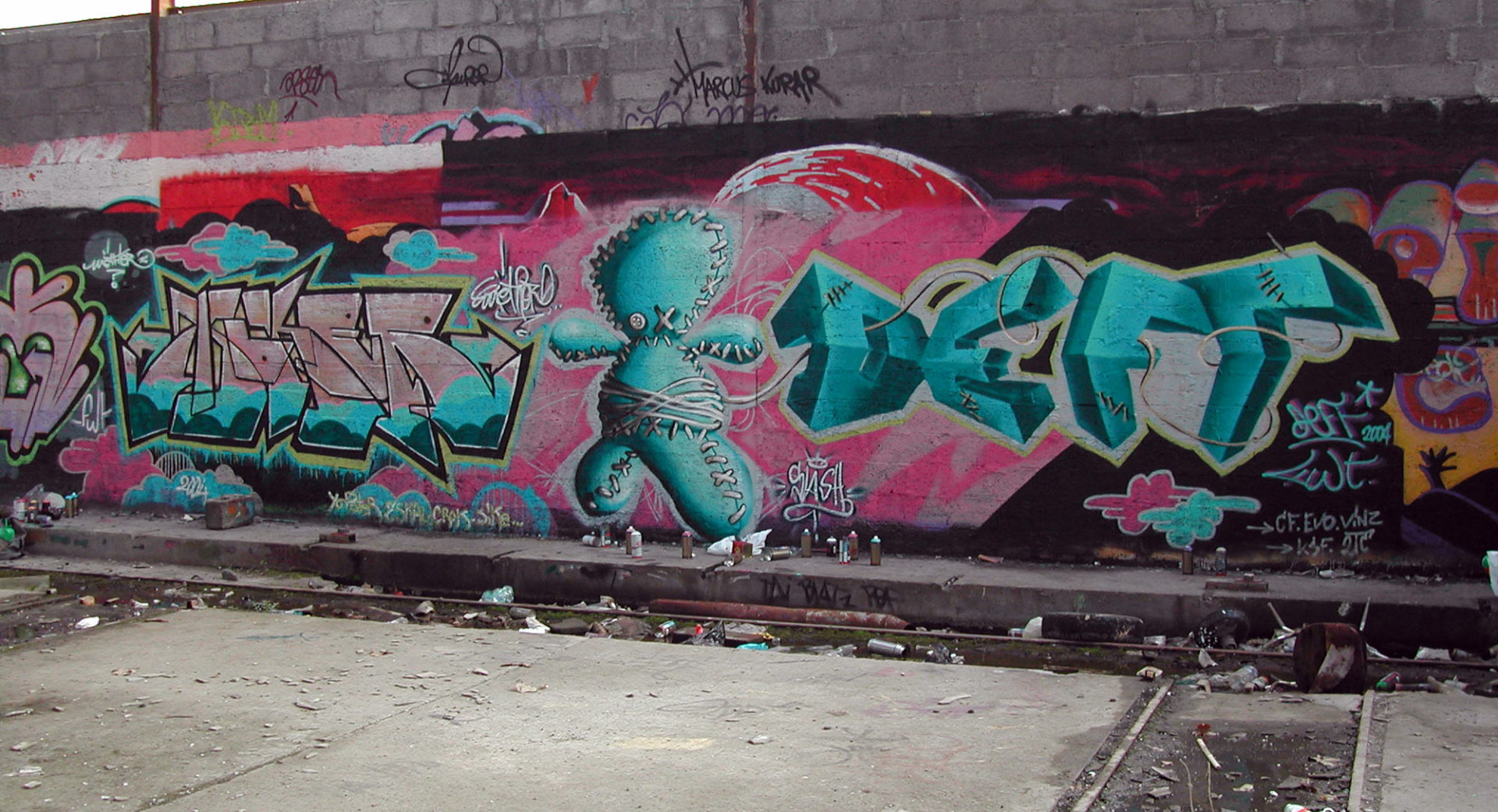 Voodoo - Mother Slash Deft | Graffiti