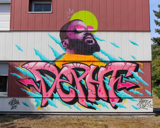 Barber | Graffiti | Deft One | Artiste Graffiti & Street Art
