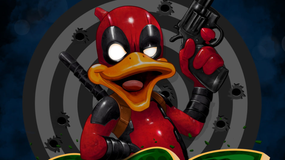 Deadpool Duck | Deft One | Artiste Graffiti & Street Art